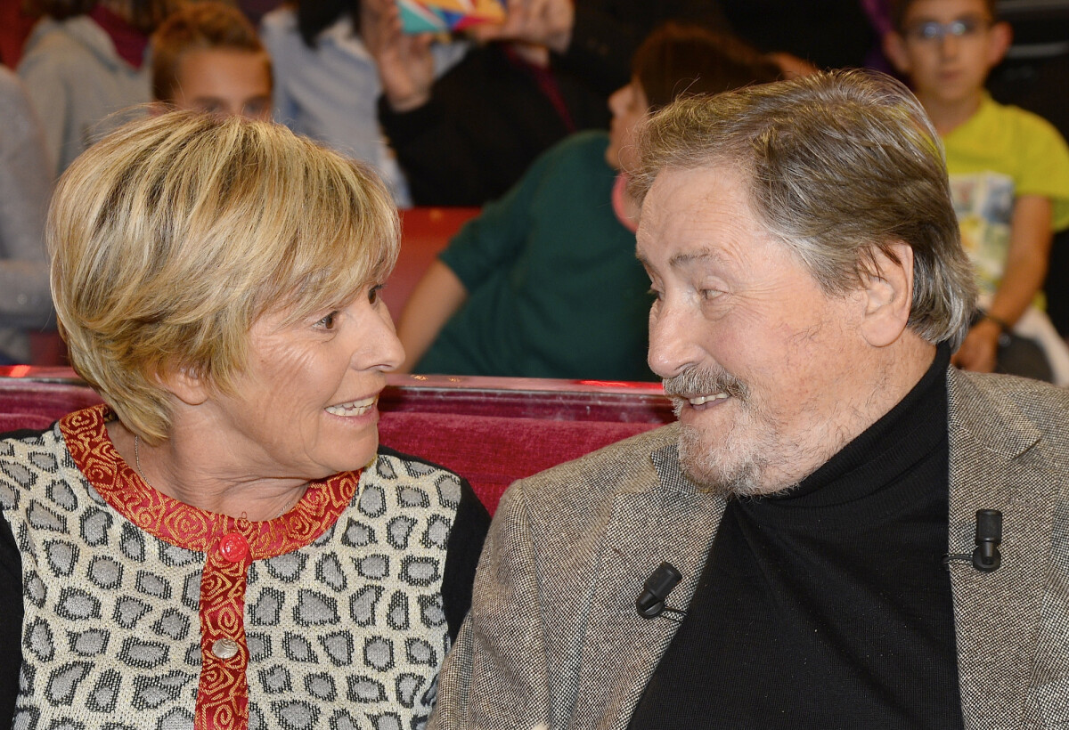 Photo : Victor Lanoux et sa femme Véronique Langlois - Enregistrement ...