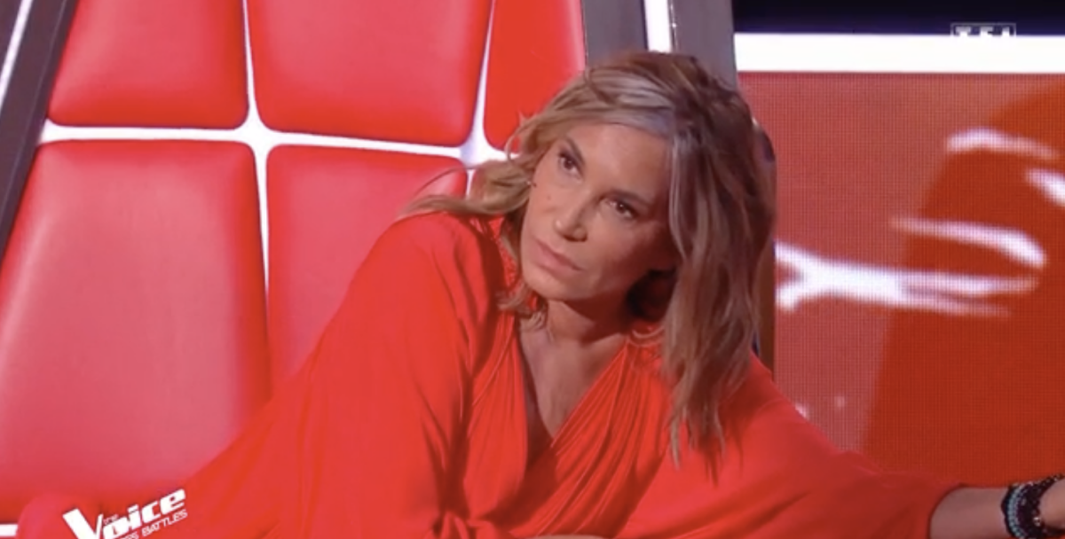 Photo : Zazie en larmes après l'élimination de son talent Max Novik ...