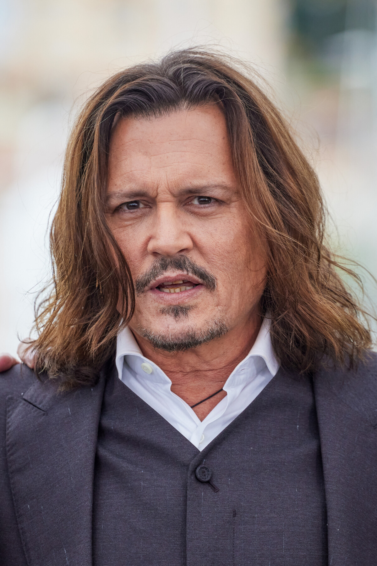 Photo : Johnny Depp au photocall de "Jeanne du Barry" lors du 76ème ...