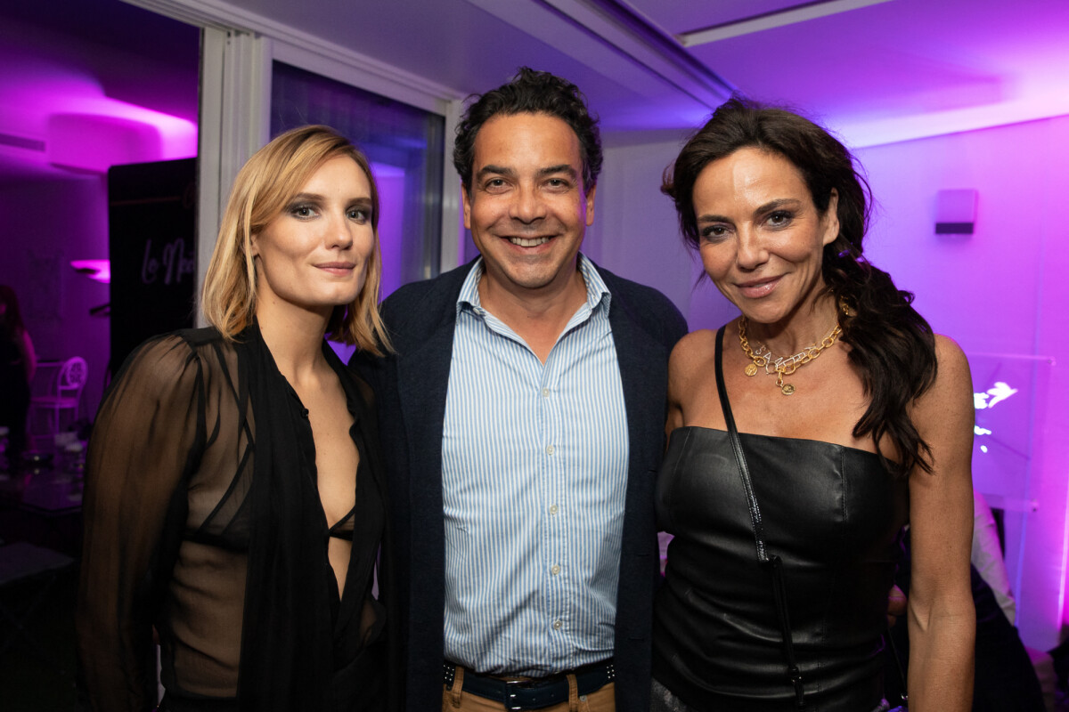Photo : Exclusif - Ana Girardo, Patrick Cohen et Sandra Sisley - Soirée ...