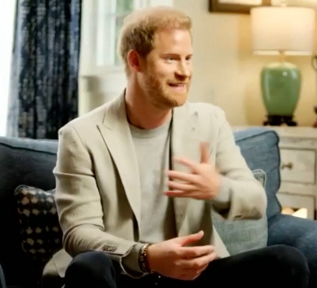 Photo : Le Prince Harry a participé à un événement en direct avec le ...