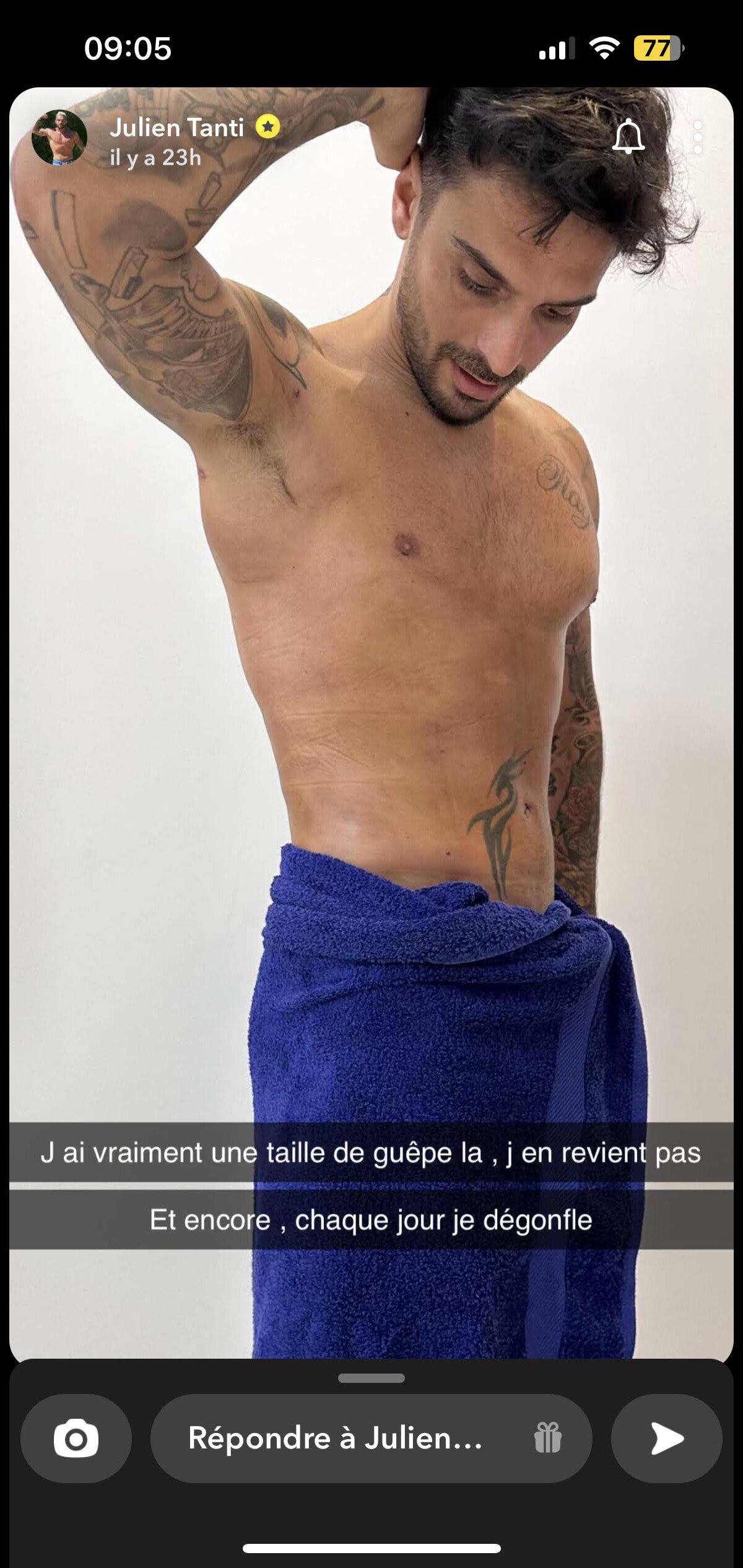 Photo : La star des "Marseillais" se trouvait trop gros et n'arrivait ...