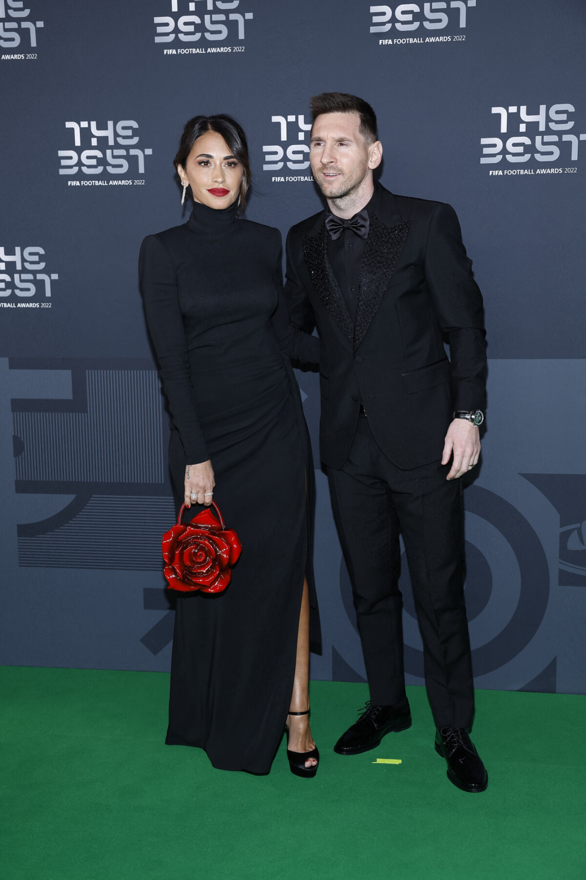 Photo : Lionel "Leo" Messi et sa femme Antonella Roccuzzo - Arrivées à ...