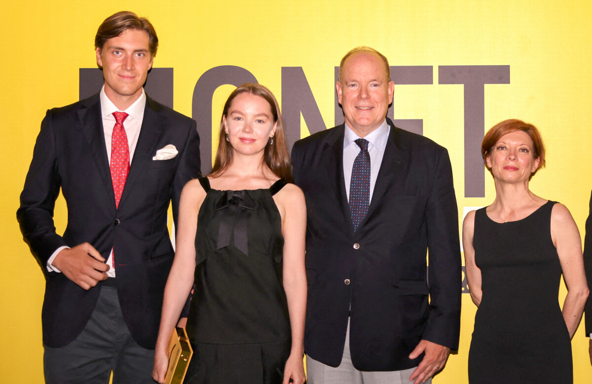 Photo : Exclusif - Le prince Albert II de Monaco, en compagnie de sa nièce la princesse ...