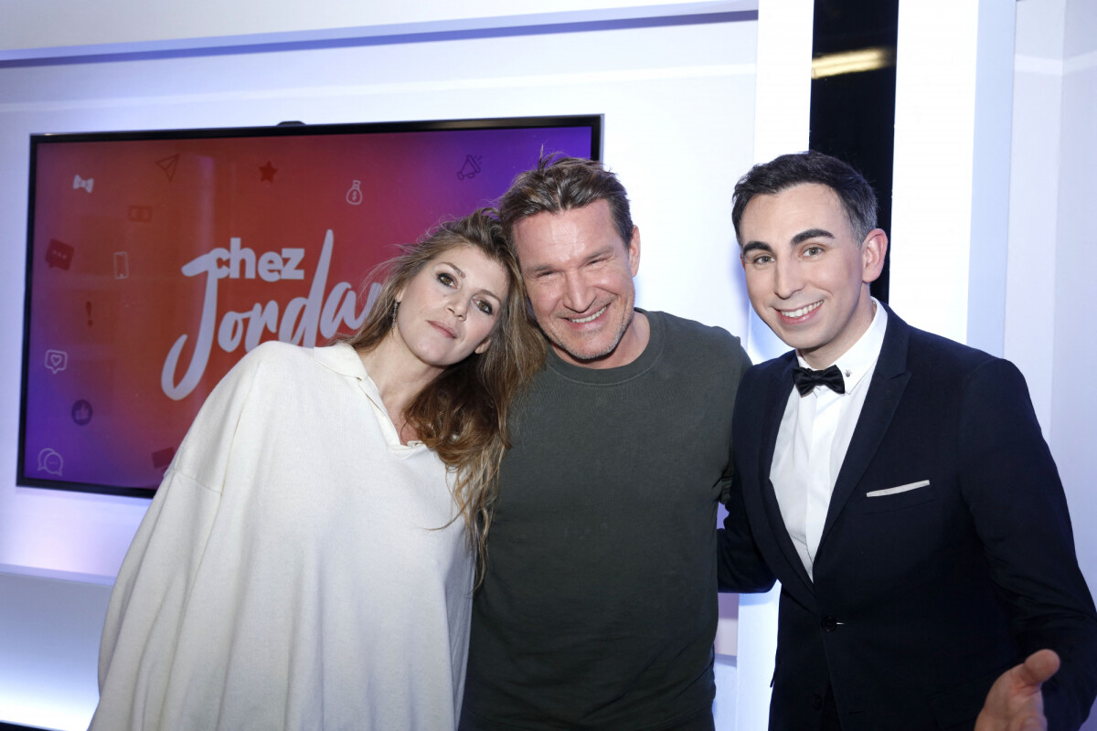 Photo : Exclusif - Benjamin Castaldi et sa femme Aurore Aleman, Jordan ...