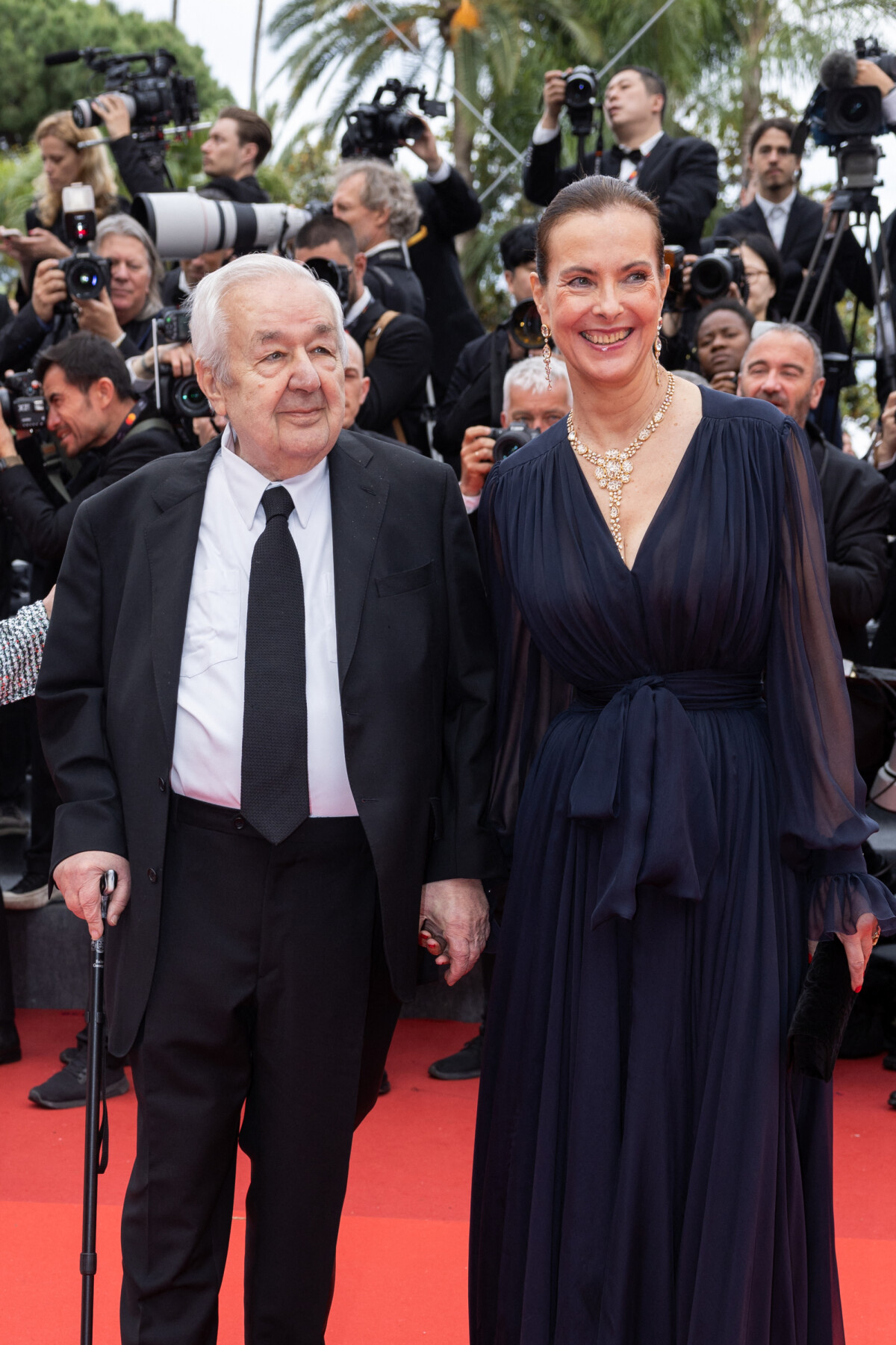 Photo : Paul Rassam, Carole Bouquet - Montée des marches du film ...