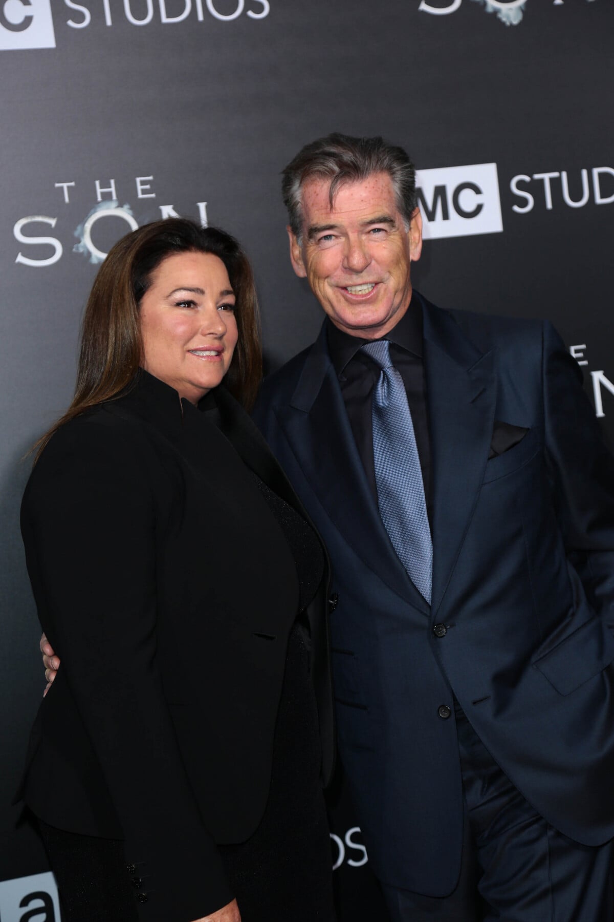 Photo : Keely Shaye Smith et son mari Pierce Brosnan lors de la ...