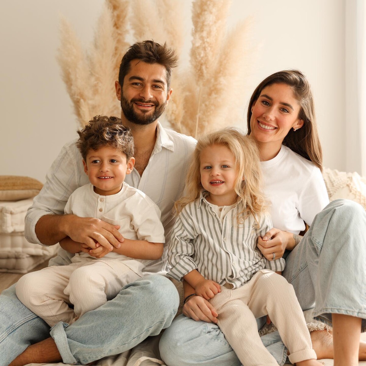Photo : Jesta Hillmann en famille sur Instagram. - Purepeople