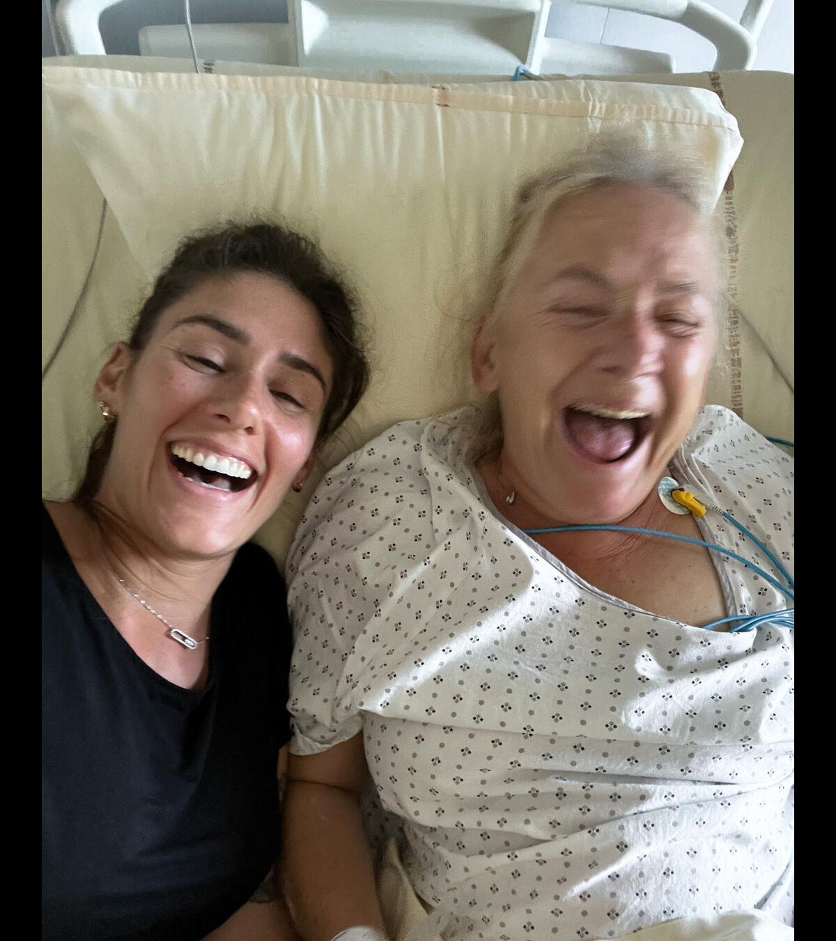 Photo : Jesta Hillmann et sa maman sur Instagram. - Purepeople