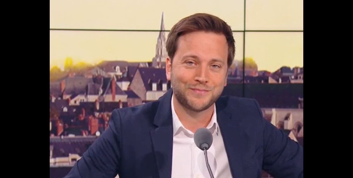 Photo : Jordan Ollivier dans l'émission "Apolline Matin" sur RMC ...