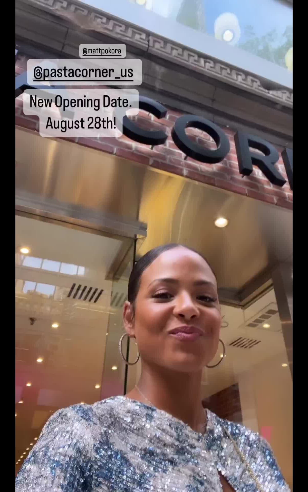Vidéo : M. Pokora a inauguré son nouveau restaurant Pasta Corner à New ...