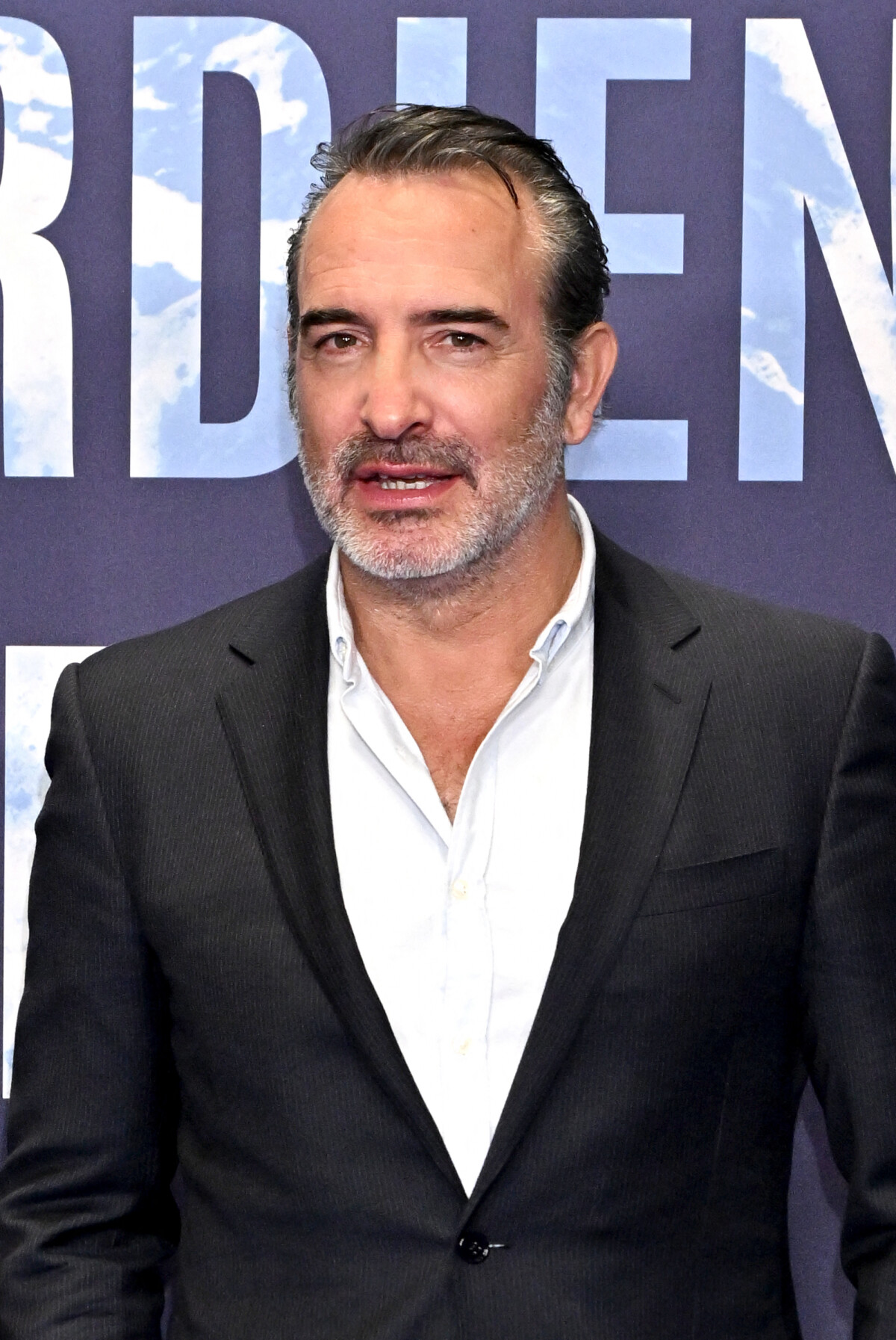Photo : Jean Dujardin durant l'avant première mondiale au Grimaldi ...
