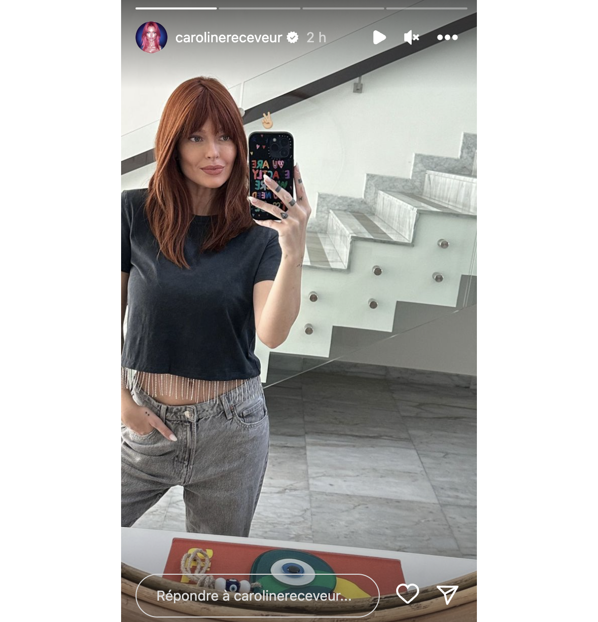 Vidéo : Caroline Receveur atteinte d'un cancer, elle assume son ... Vidéo : Caroline Receveur atteinte d'un cancer, elle assume son ...
