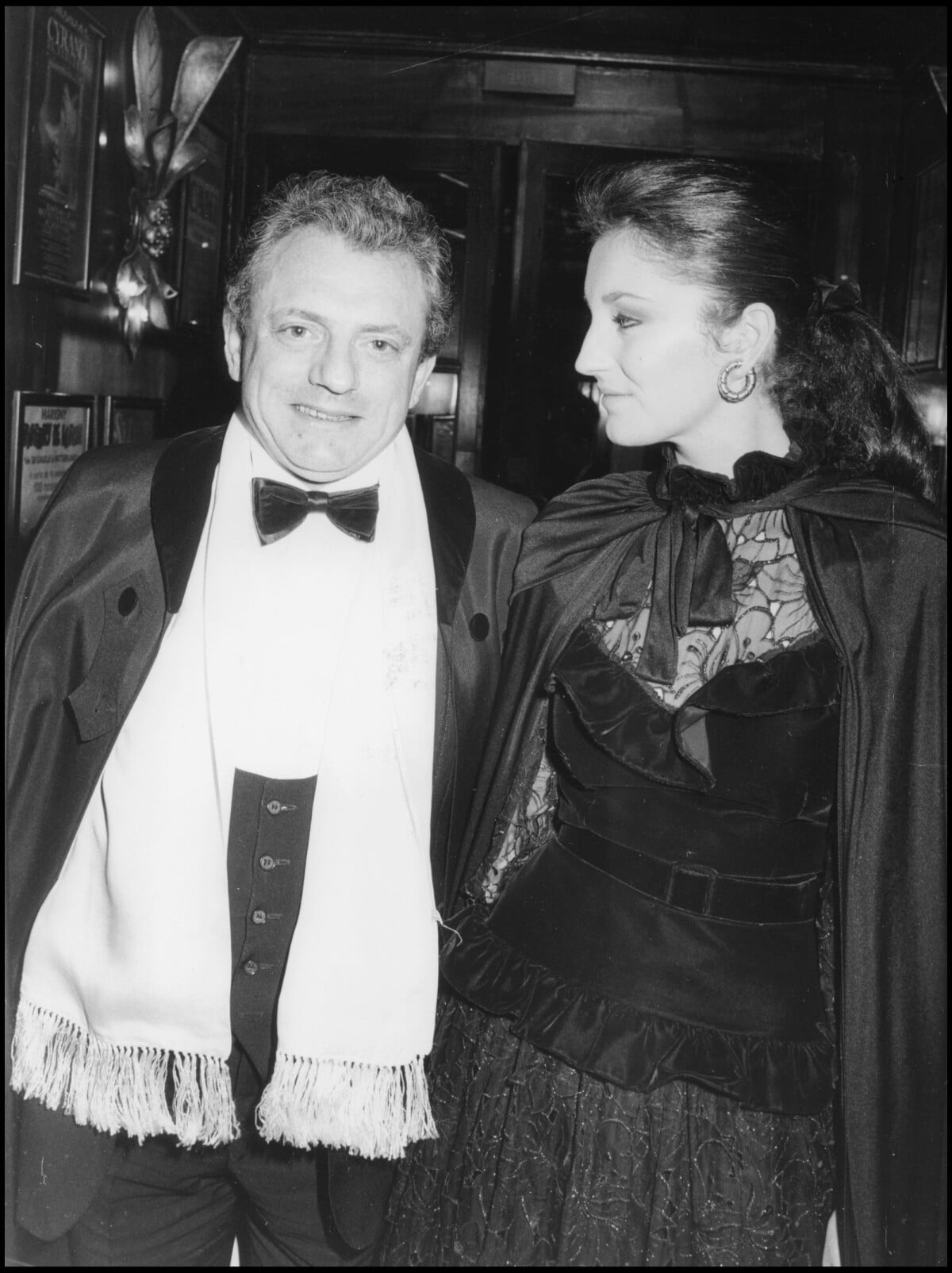Photo : Jacques Martin et sa femme Cécilia lors d'une soirée Pierre ...
