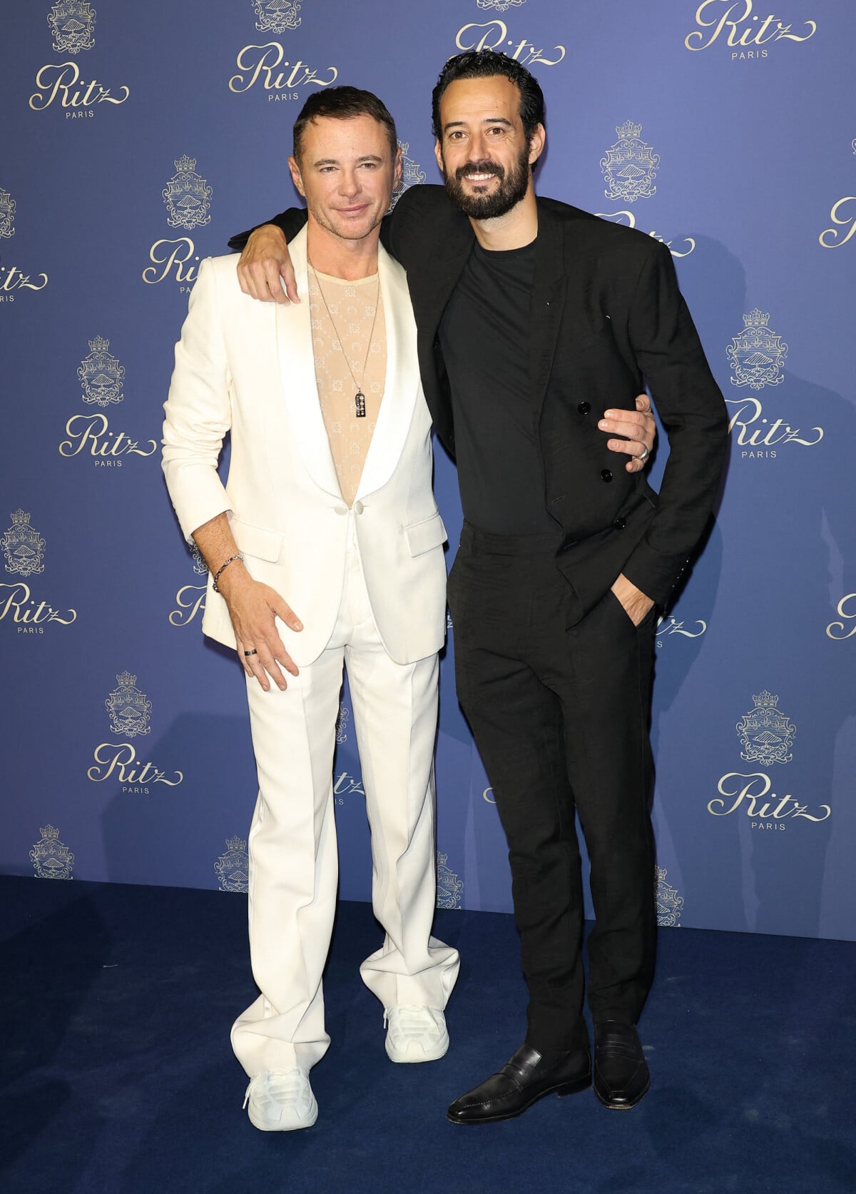 Photo : Frédéric Fontan (Directeur artistique de la soirée) et Mathieu ...
