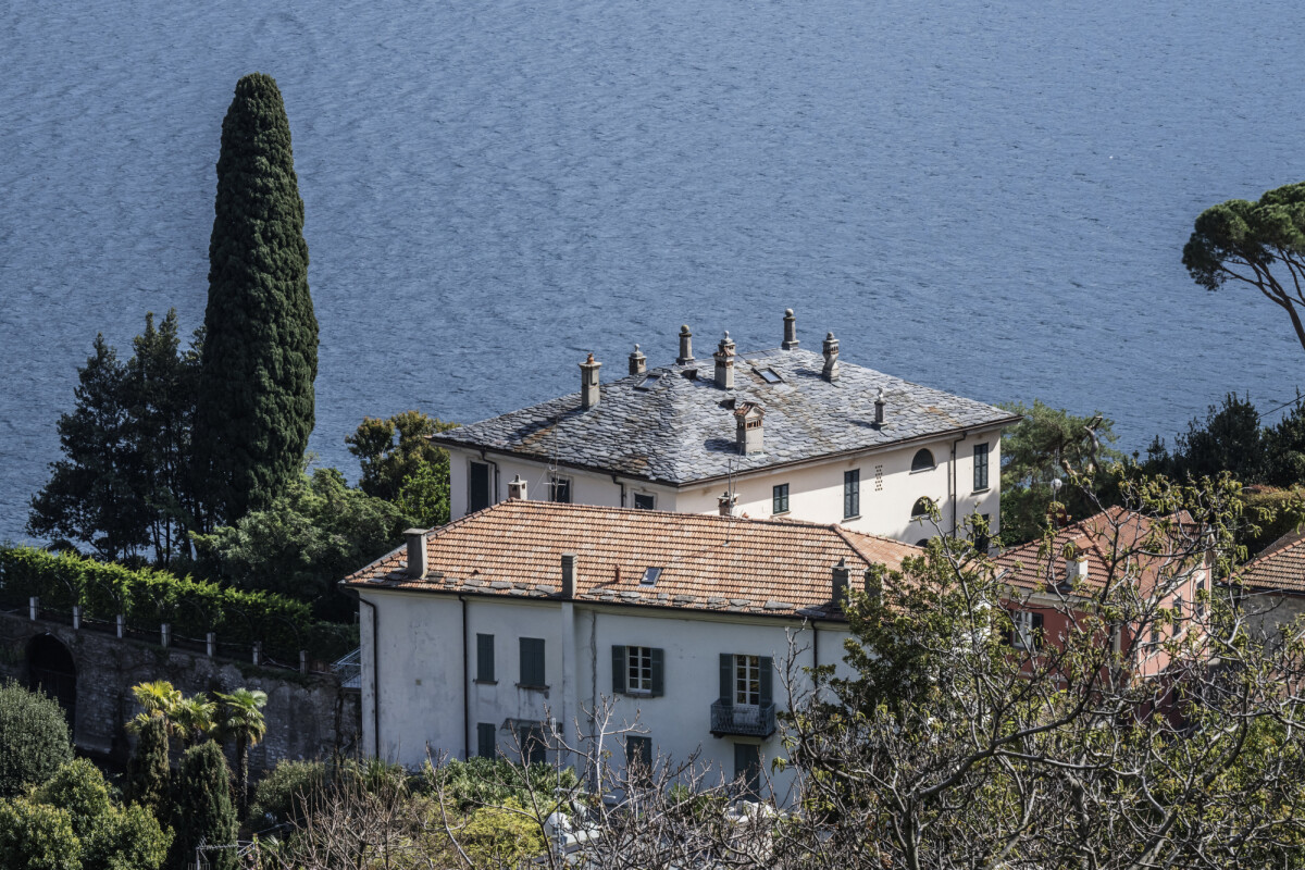 Photo : La villa de George Clooney à Laglio près du lac de Côme en ...