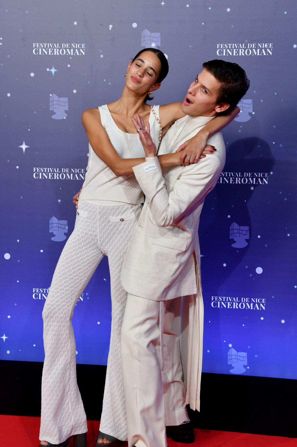 Photo : Iman Perez et Noham Edje se connaissent très bien et ont ...