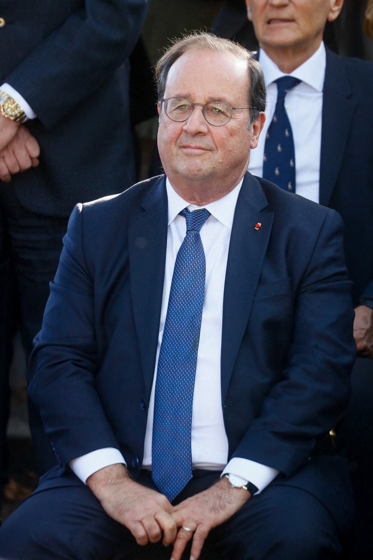 Photo : François Hollande - Obsèques du journaliste Jean-Pierre ...
