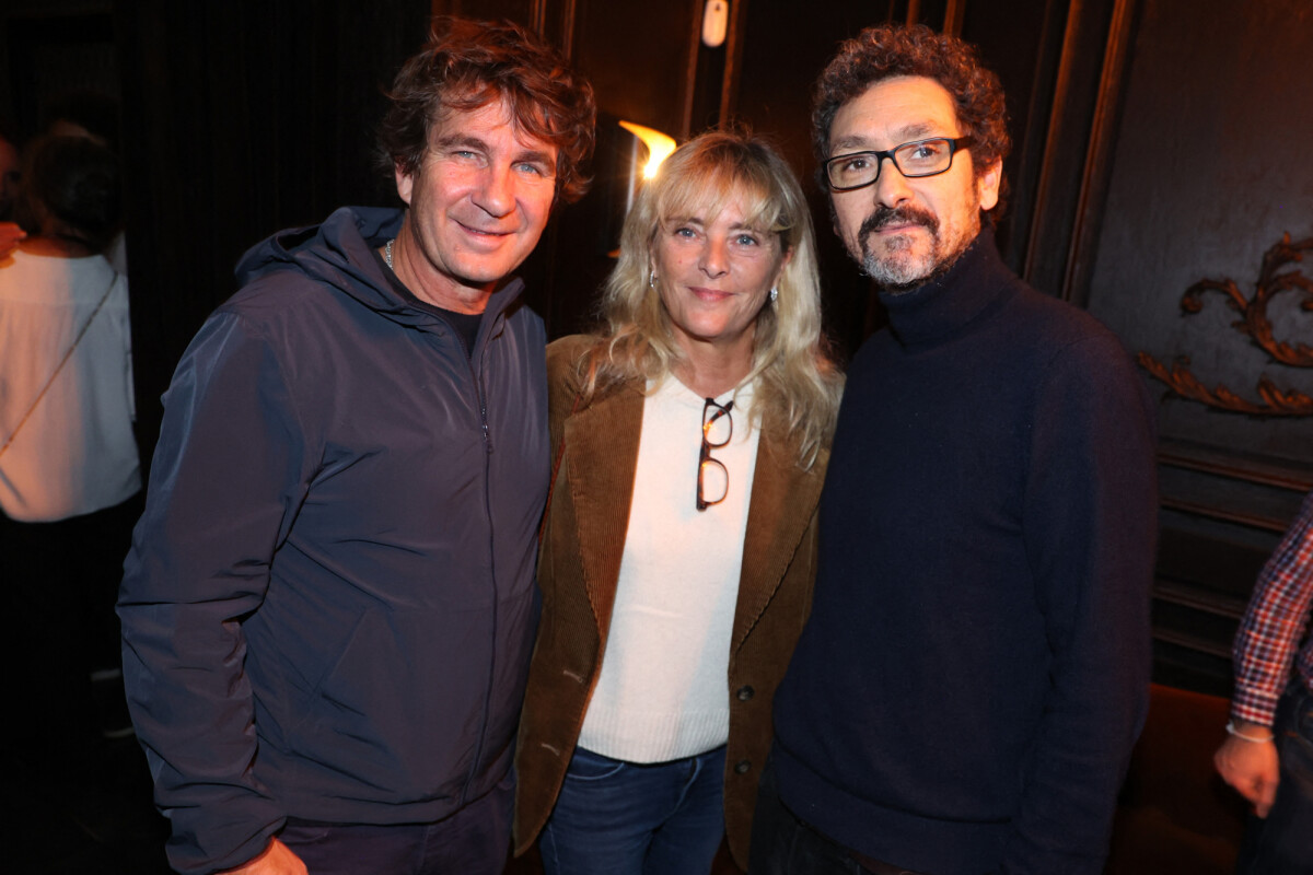 Photo : Pierre Rambaldi, Marie Poniatowski et David Foenkinos - After ...