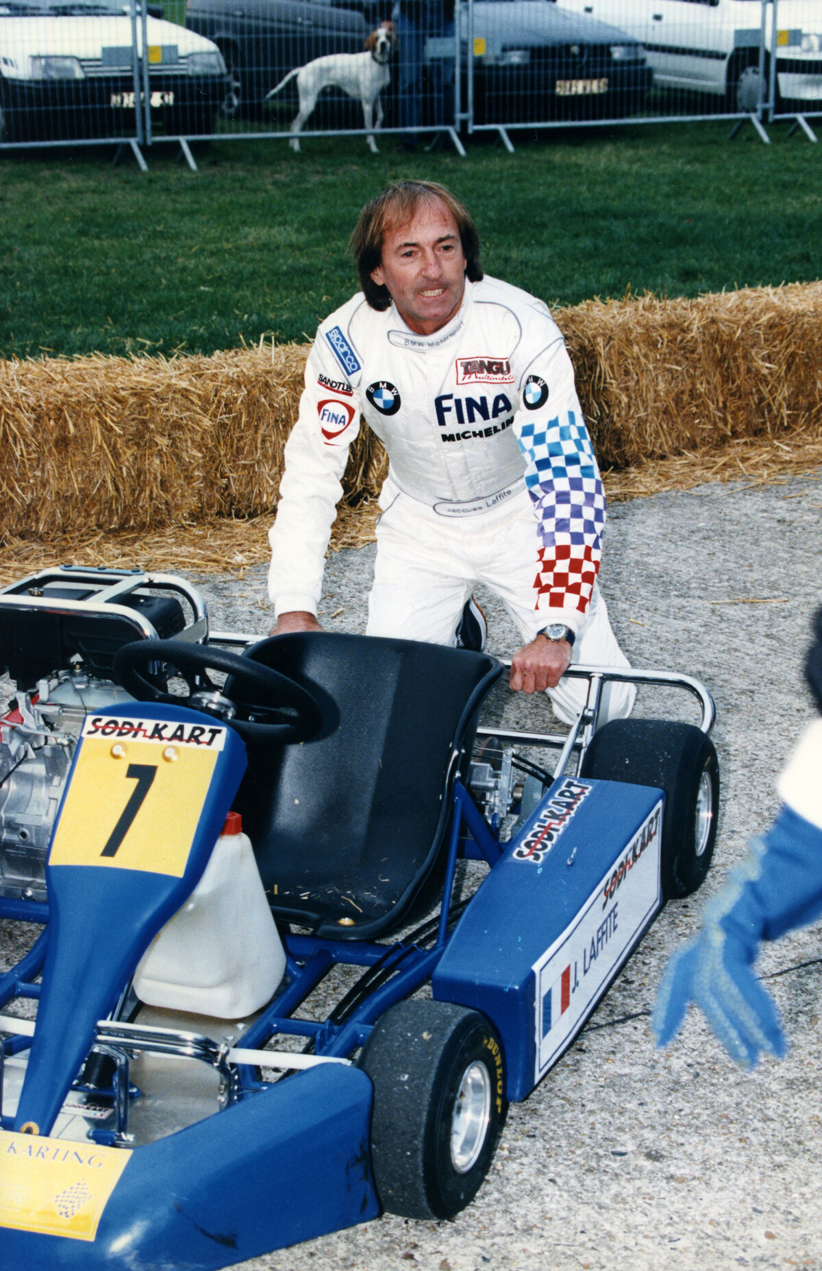 Photo : Star du sport automobile Jacques Laffite en 1996 - Purepeople