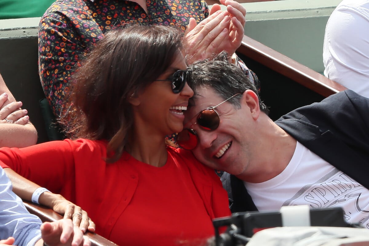 Photo : Stéphane Plaza et Karine Le Marchand plaisantent et s'amusent à ...