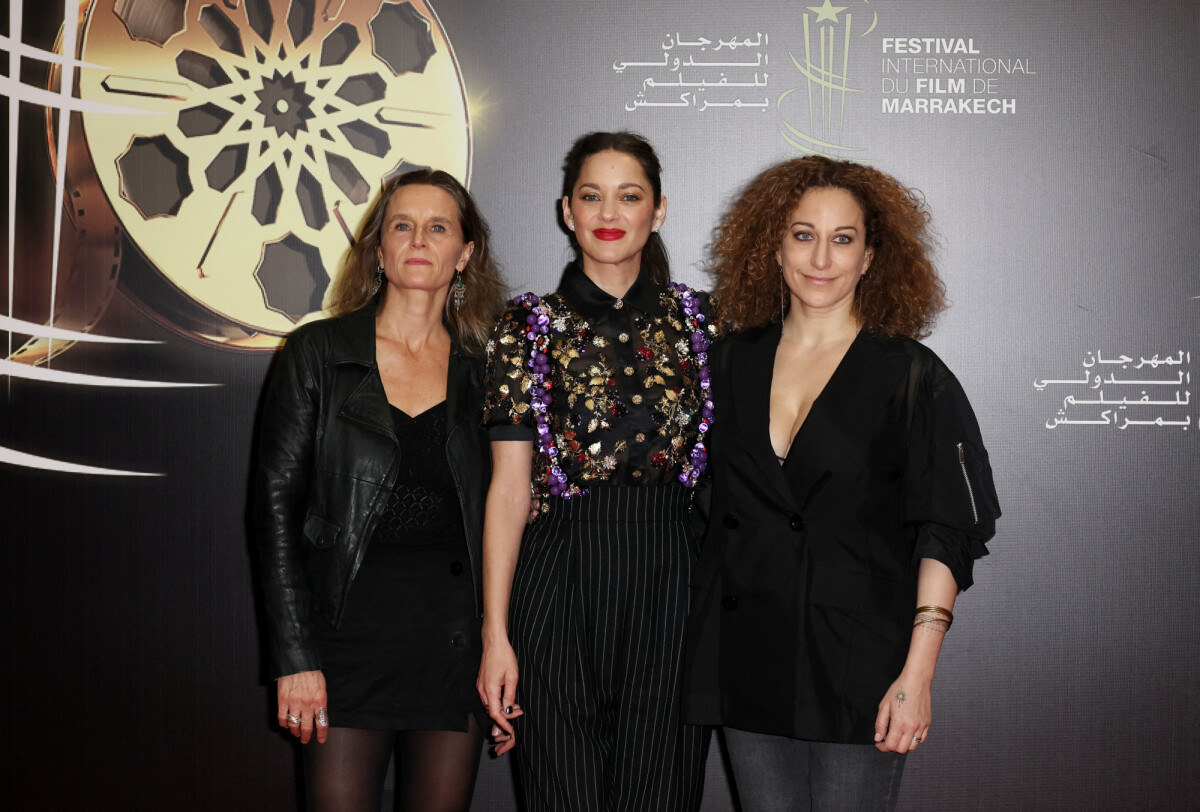 Photo : Laeticia Gonzalez, Marion Cotillard, Mona Achache au photocall ...
