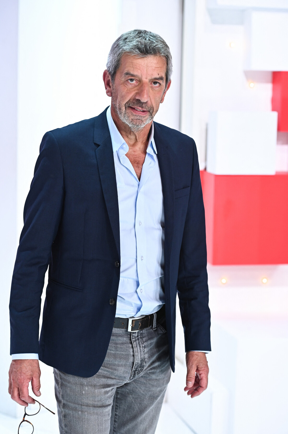 Photo : Exclusif - Michel Cymes lors de l'enregistrement de l'émission ...
