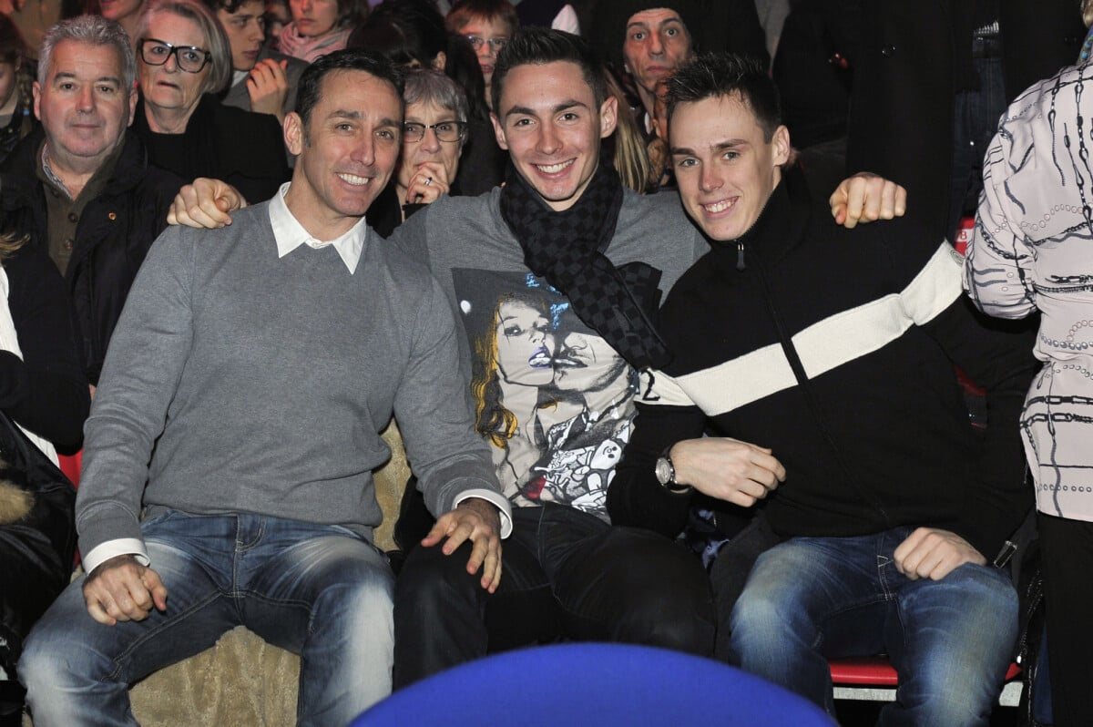 Photo : Une belle famille ! Daniel Ducruet et ses fils Michael et Louis ...