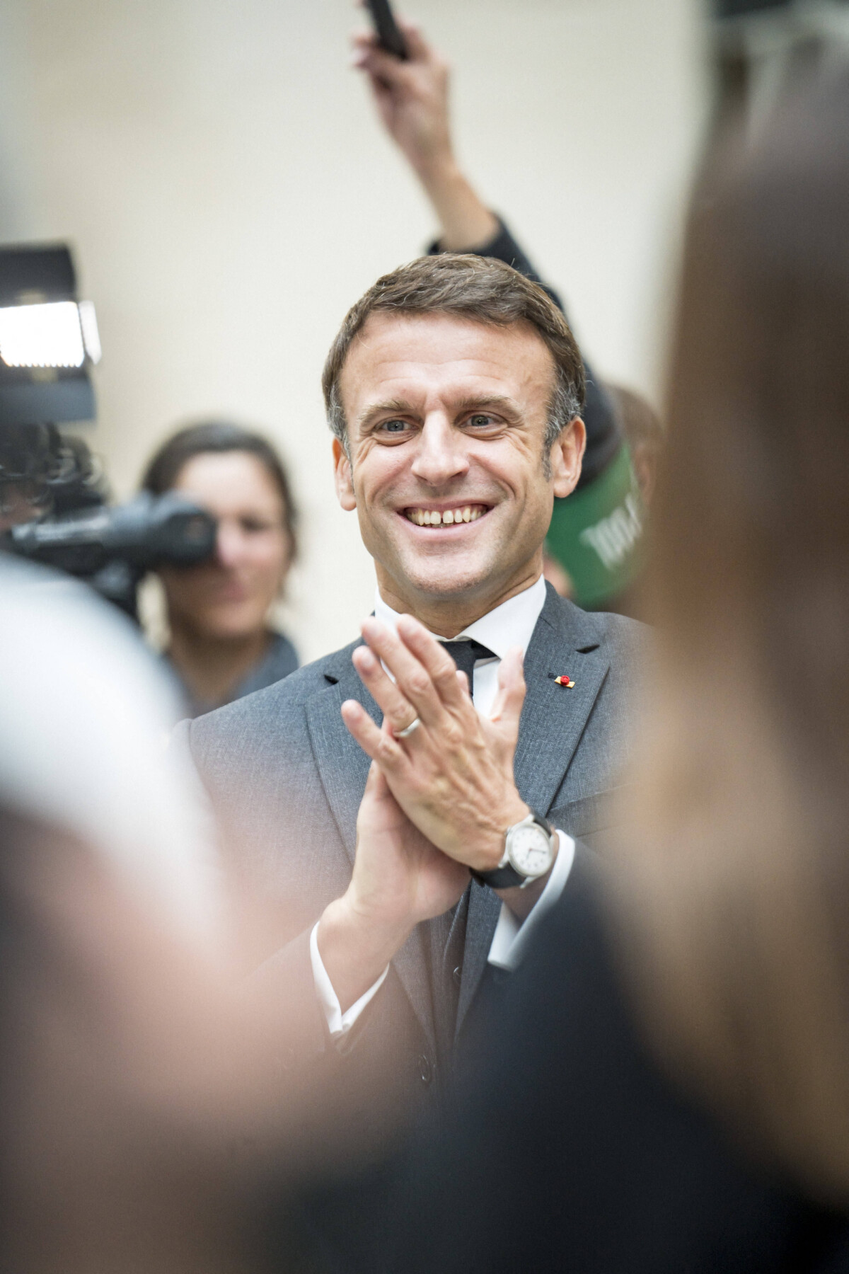 Photo : Le 13 décembre 2023, les académiciens ont eu la surprise de ...