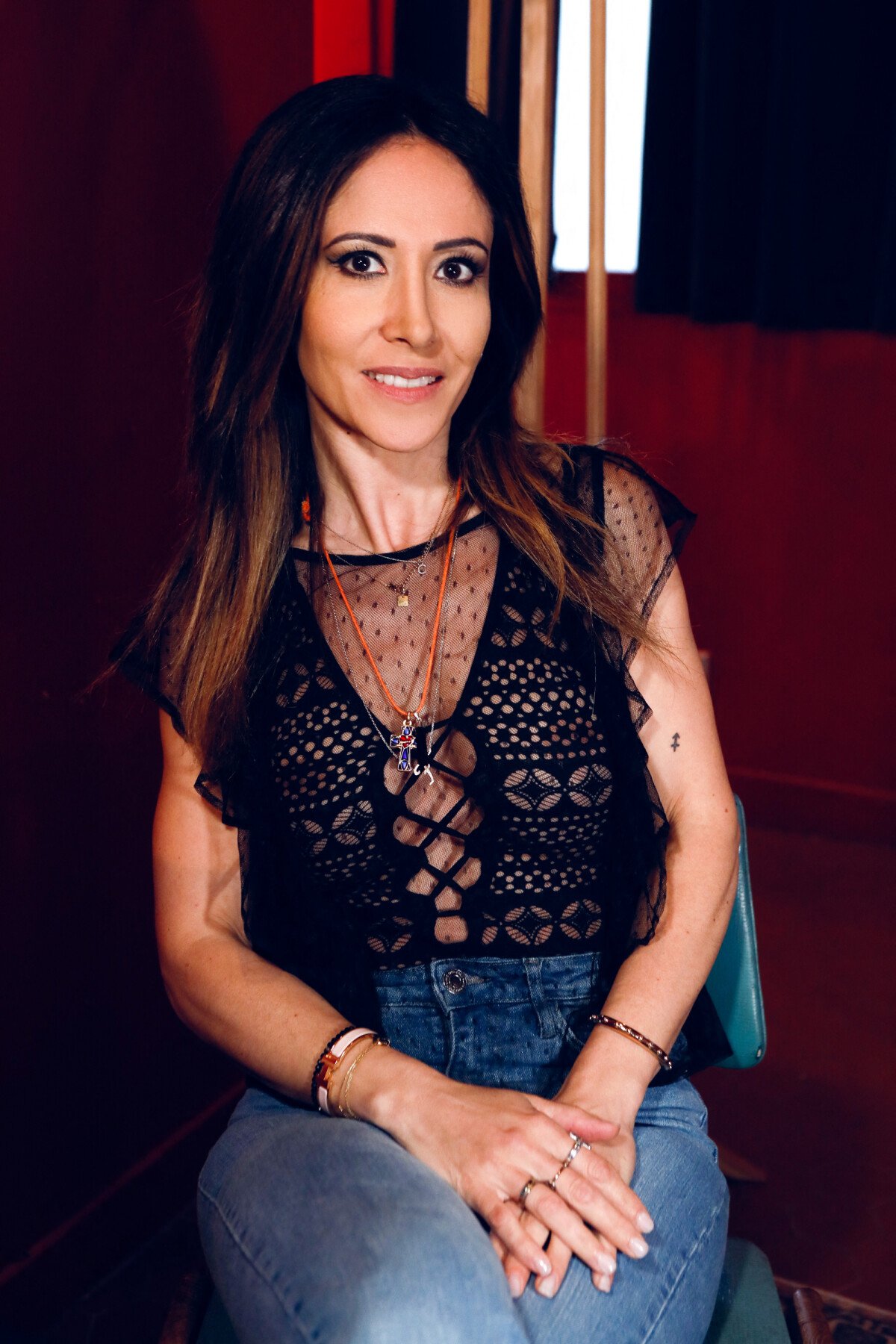 Photo : Exclusif - Fabienne Carat - Backstage - Enregistrement de l ...