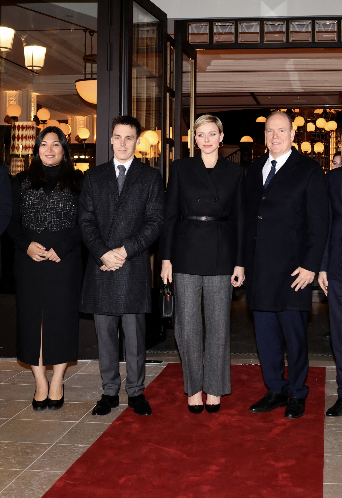 Photo : Louis Ducruet et sa femme Marie, la princesse Charlène de ...