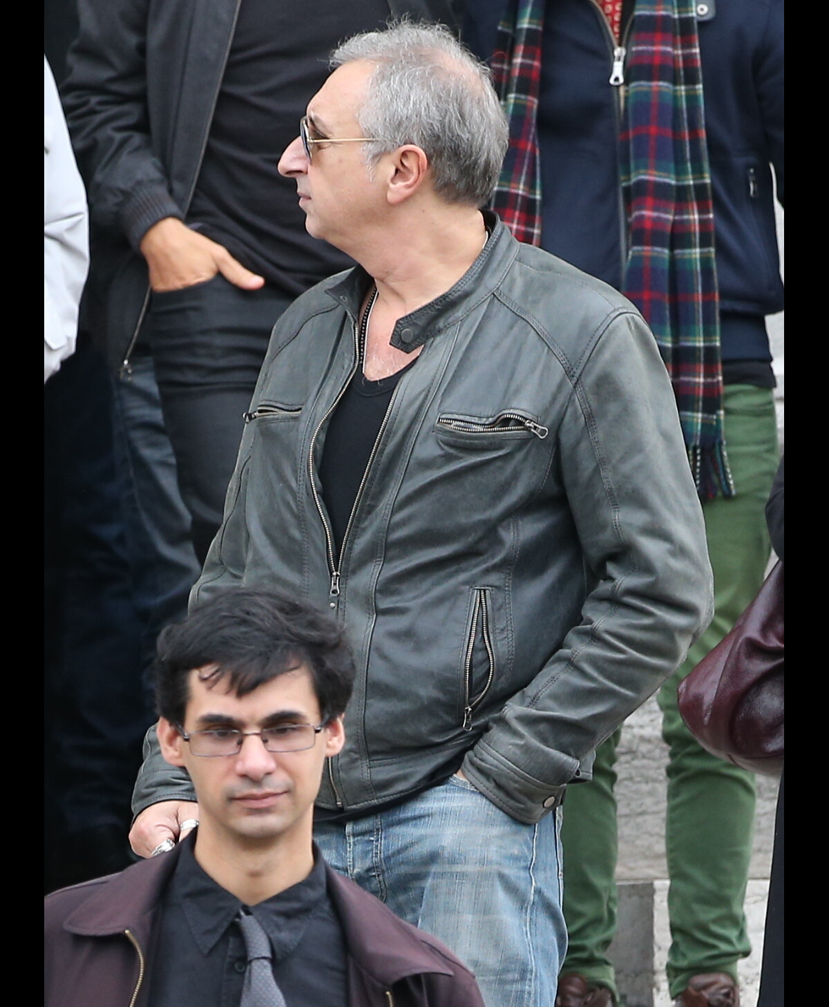 Photo : Gerard Pullicino - Sortie des obseques de Gilles Verlant au ...