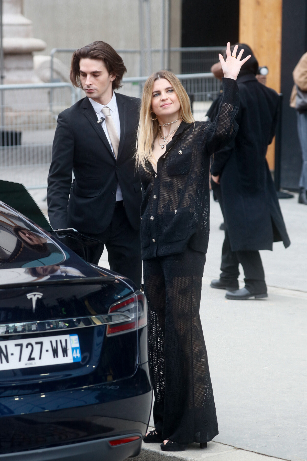 Photo : ... mais aussi toute une clique d'enfants de stars dont Iman ...