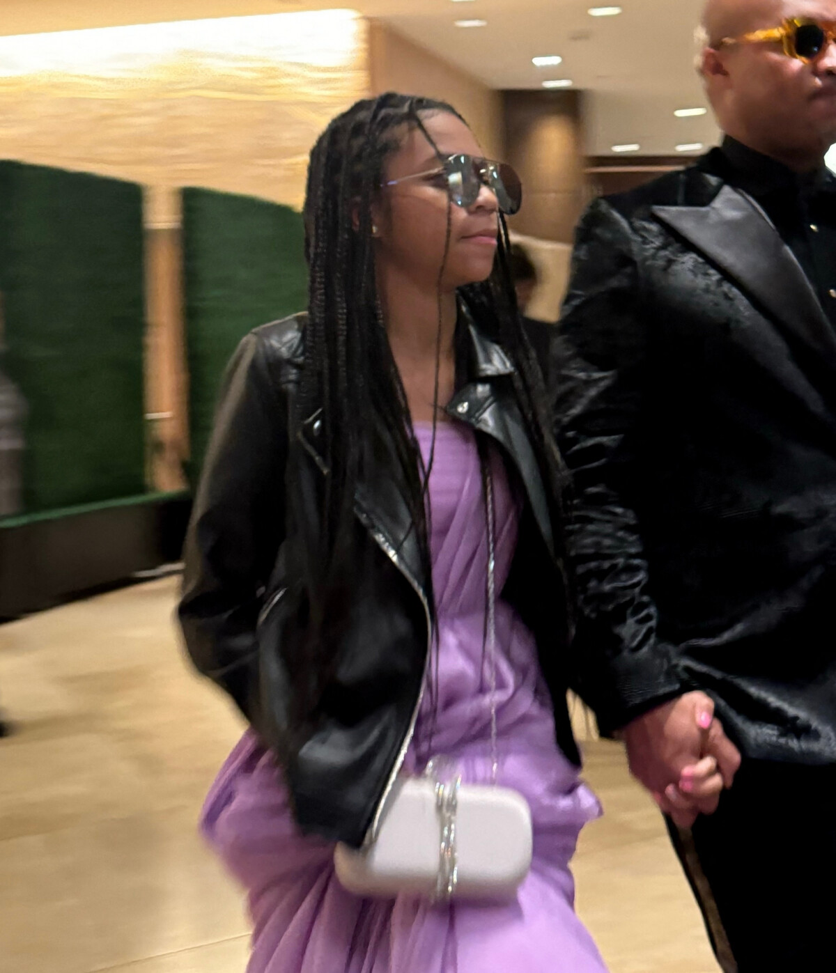 Photo : Du haut de ses 12 ans, Blue Ivy Carter a accompagné ses deux ...
