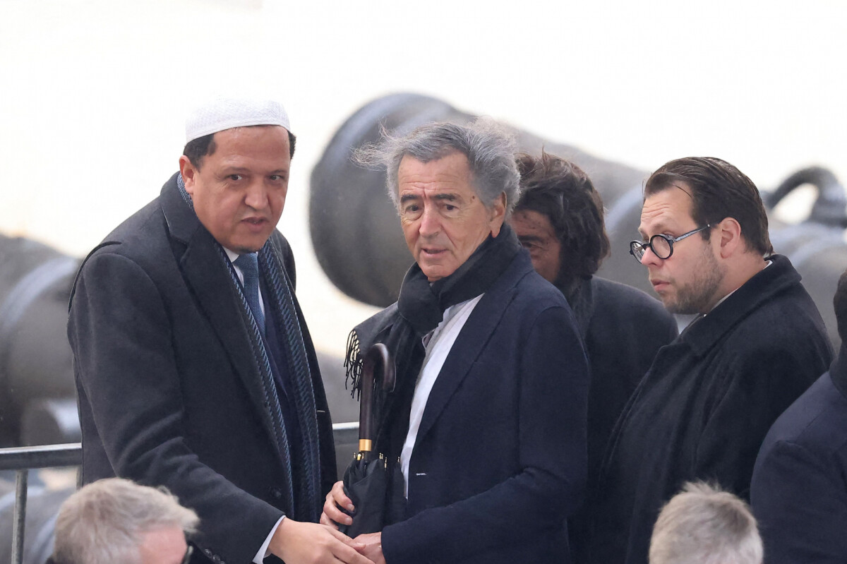 Photo : Hassen Chalghoumi, Bernard-Henri Lévy - Cérémonie d'hommage ...
