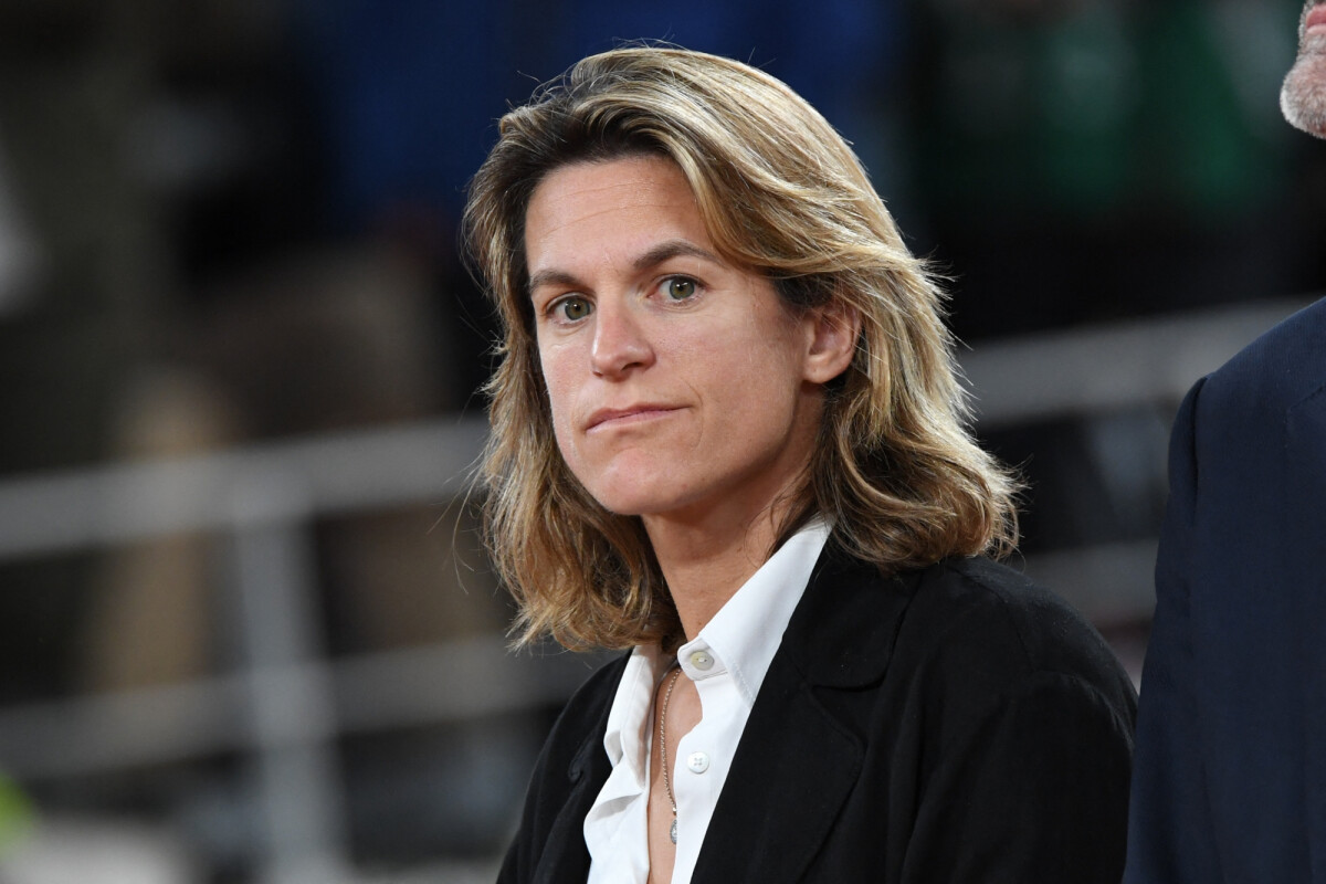Photo : Amélie Mauresmo, présidente de Roland Garros - Dernier match de ...