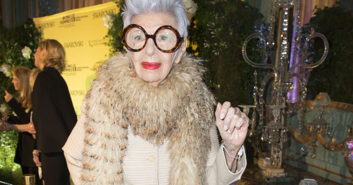 Iris Apfel : L'icône excentrique de la mode et star d'Instagram nous a ...