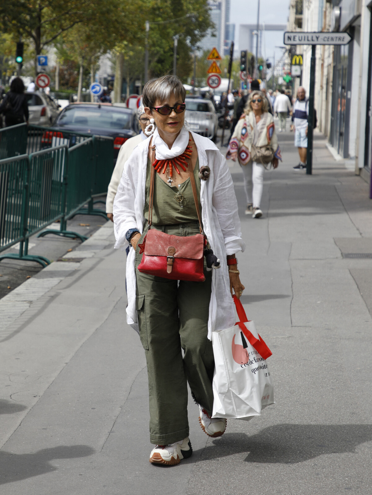 Photo : Exclusif - Isabelle Morini-Bosc à la sortie des studios de RTL ...