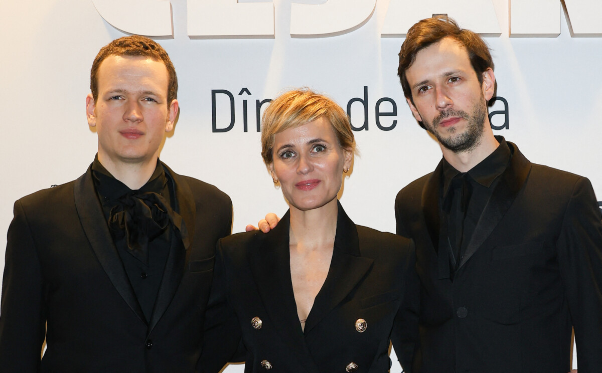 Photo : Noé Boon, Judith Godrèche et Richard Sears - Photocall de la ...