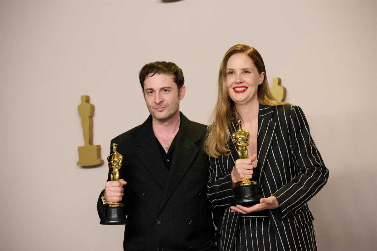 Photo : Arthur Harari, Justine Triet (Oscar du meilleur scénario pour ...