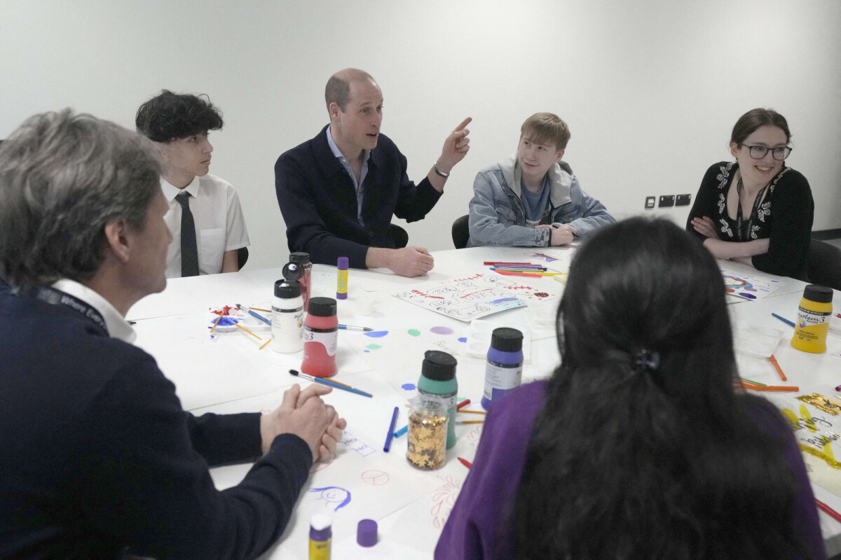 Photo : Le prince William visite le centre WEST, une nouvelle zone pour ...