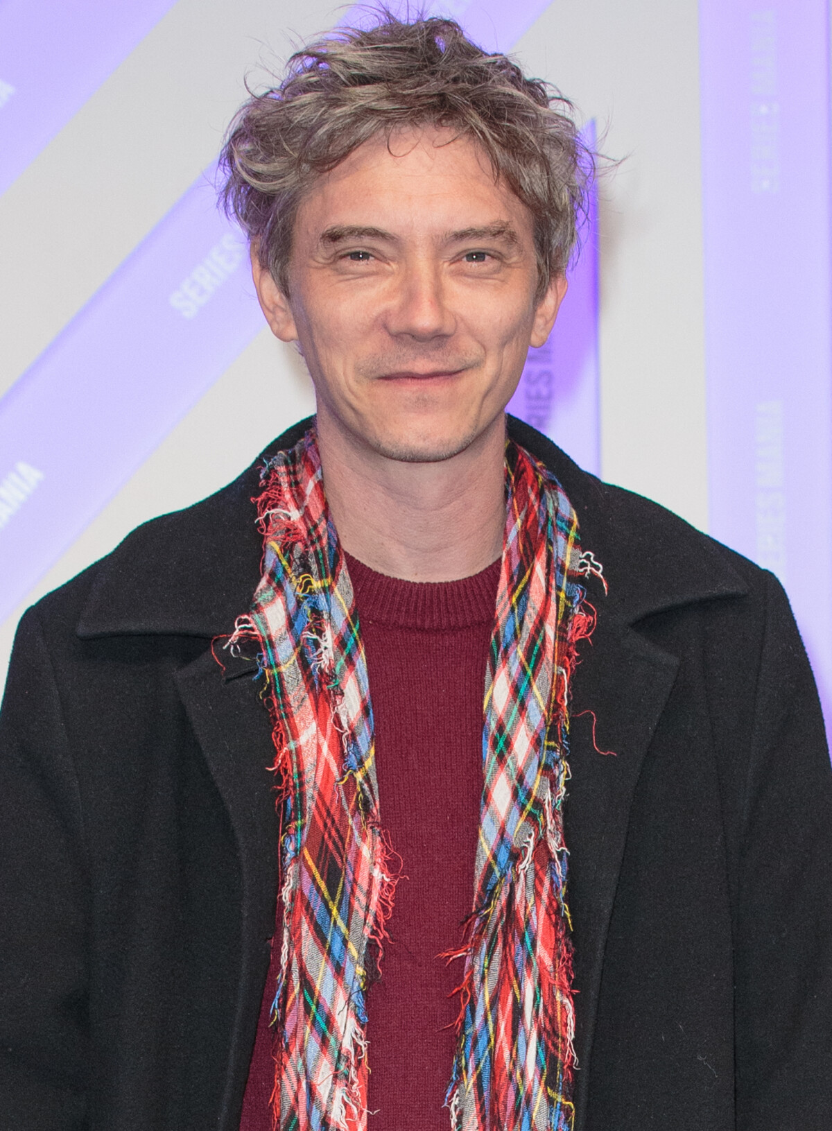 Photo : Swann Arlaud lors du photocall Jour 2 Serie Mania Festival ...