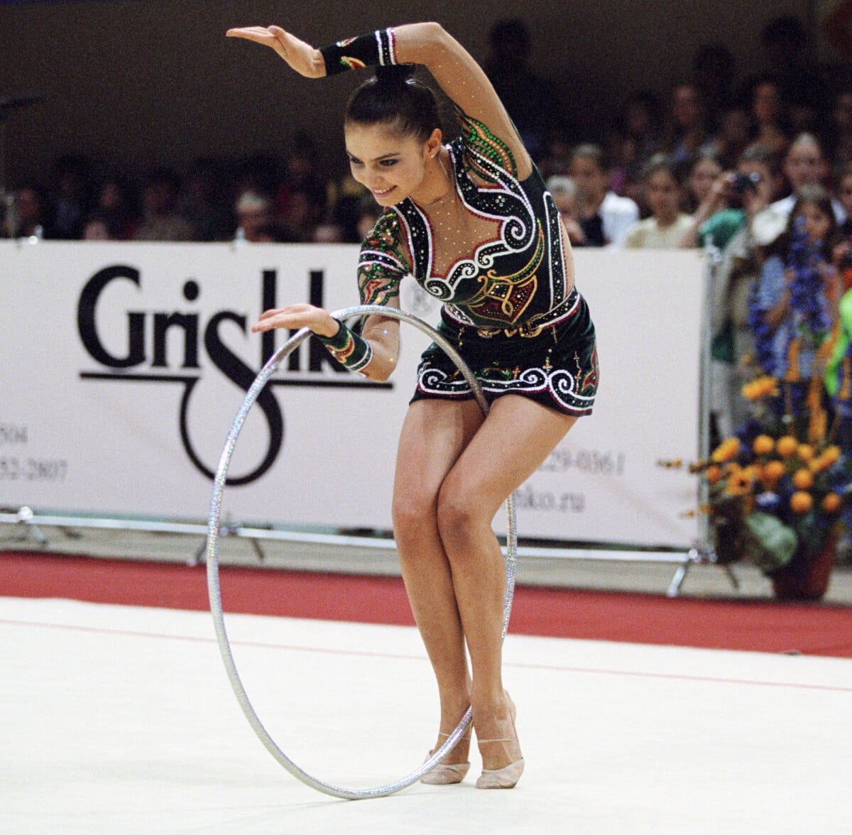 Photo : Alina Kabaeva lors de la compétition individuelle du ...