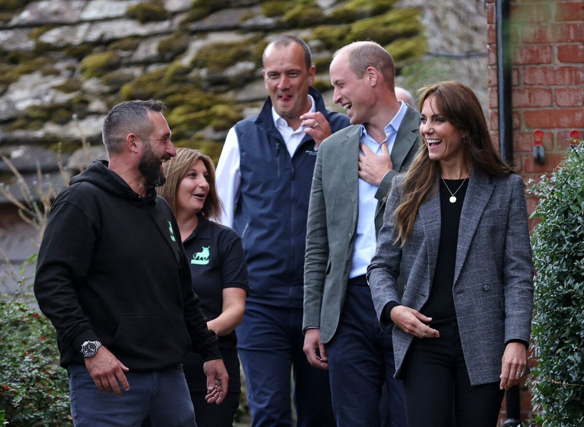 Photo : Le prince William et la princesse Kate (Middleton) de Galles en ...