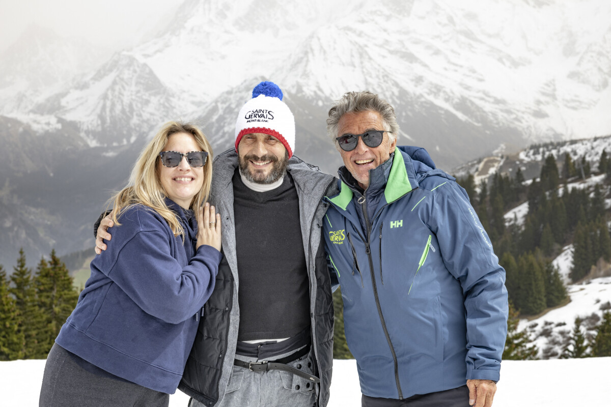 Photo : Caroline Faindt et son compagnon Zinedine Soualem, Gérard Holtz ...
