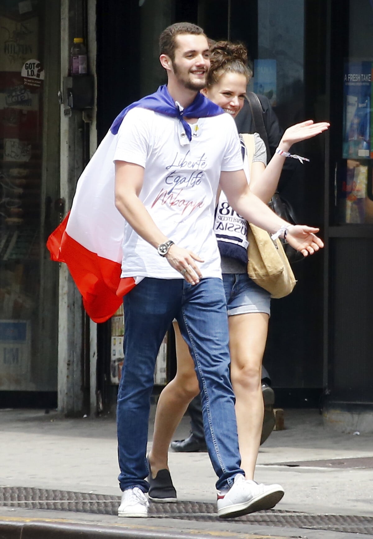 Photo : Exclusif - Louis Sarkozy est allé regarder le match France ...
