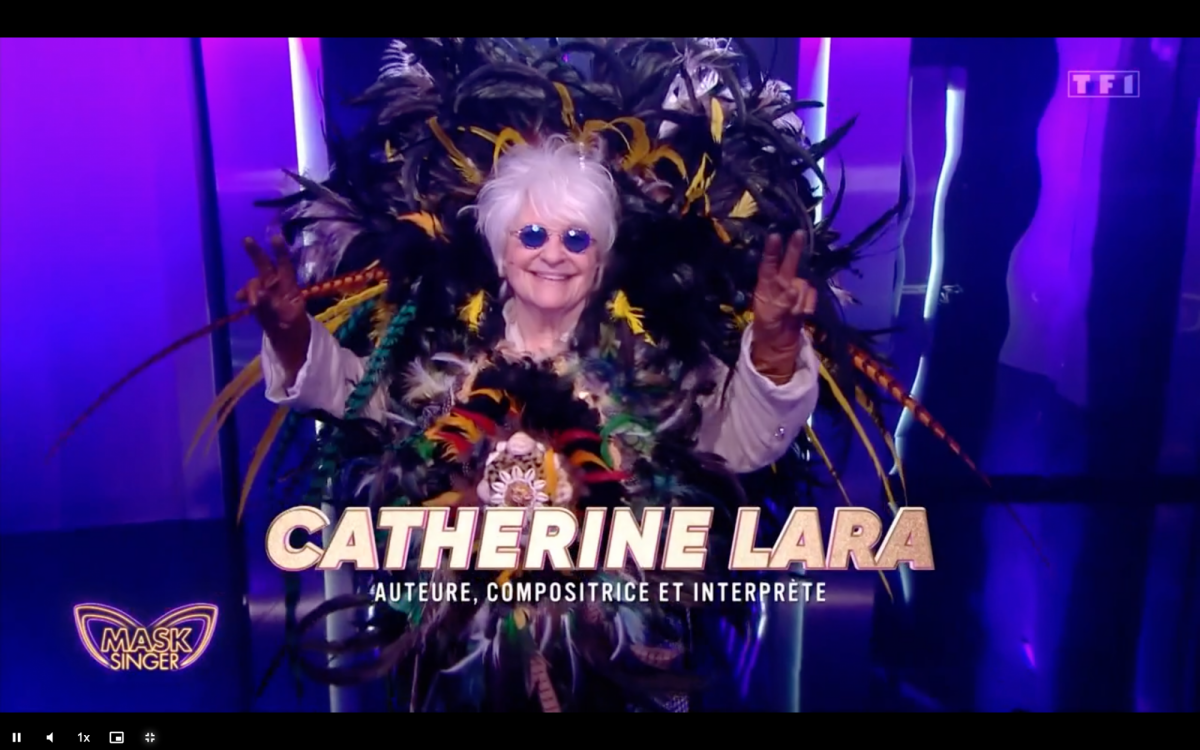 Photo : Catherine Lara, "Mask Singer", TF1. - Purepeople