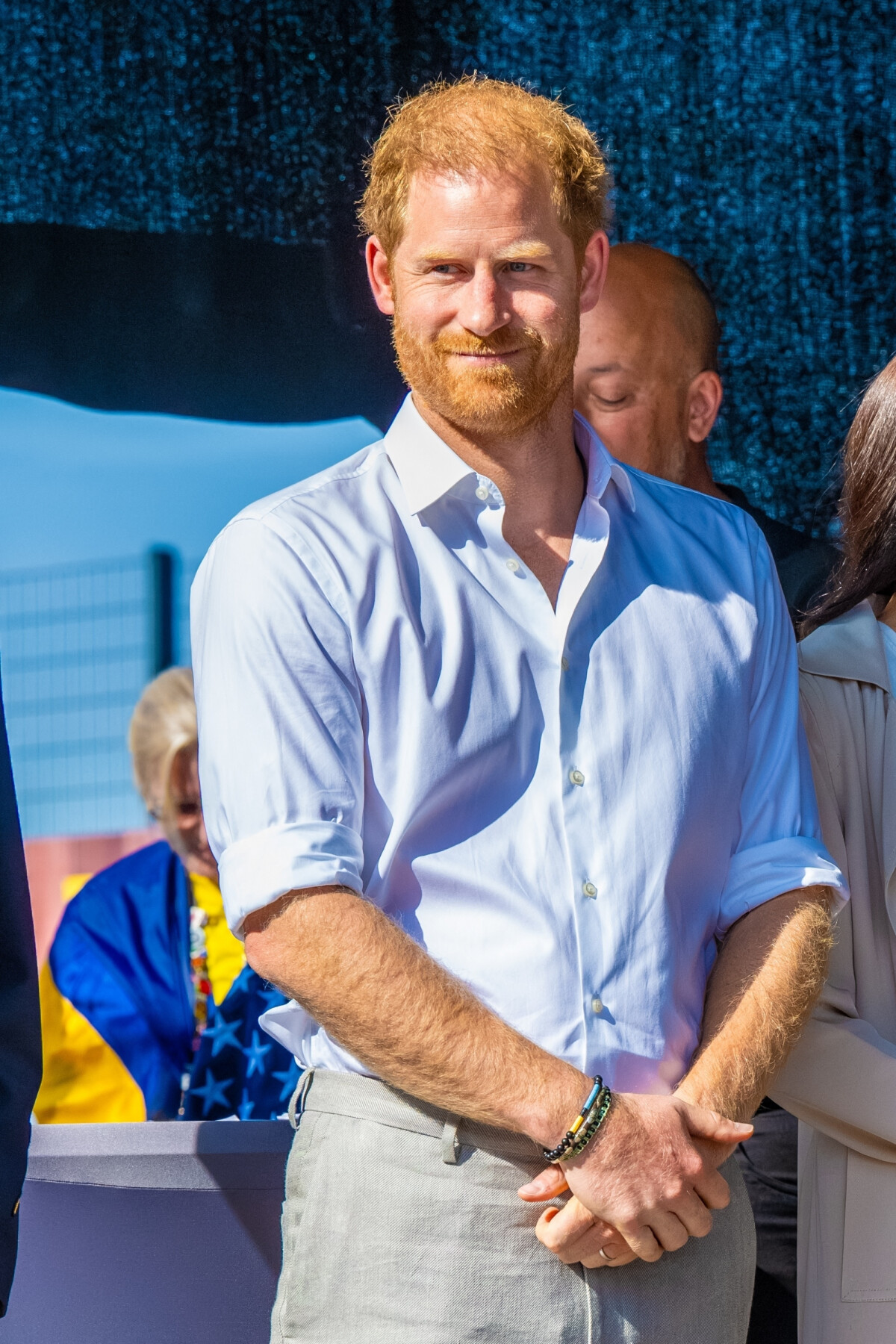 Photo : Le couple est apparu des plus soudés, Meghan resplendissait ...