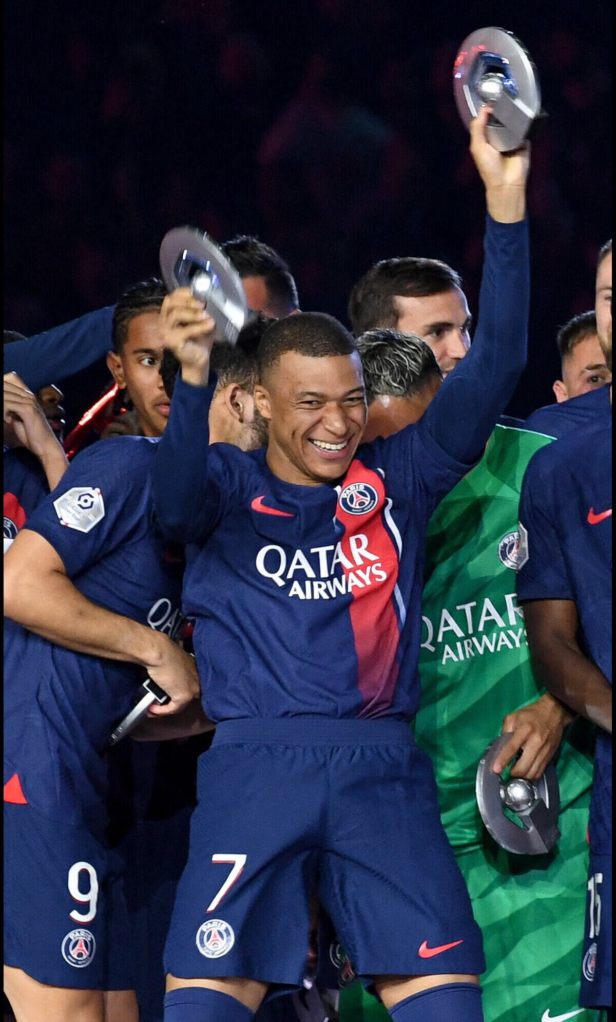 Photo : Kylian Mbappe - Dernier match de Kylian Mbappé (25 ans) avec le PSG en Ligue 1 Uber Eats ...