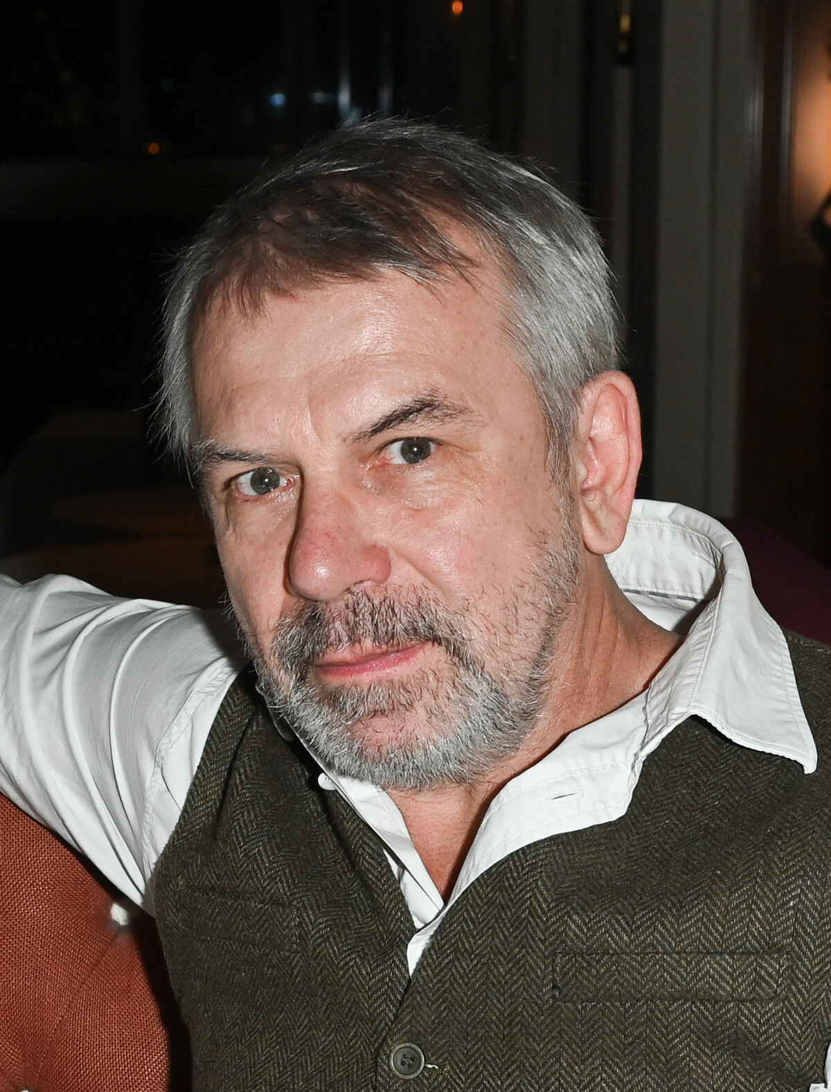 Photo : Exclusif - Philippe Torreton - Cocktail dînatoire avec l'équipe ...